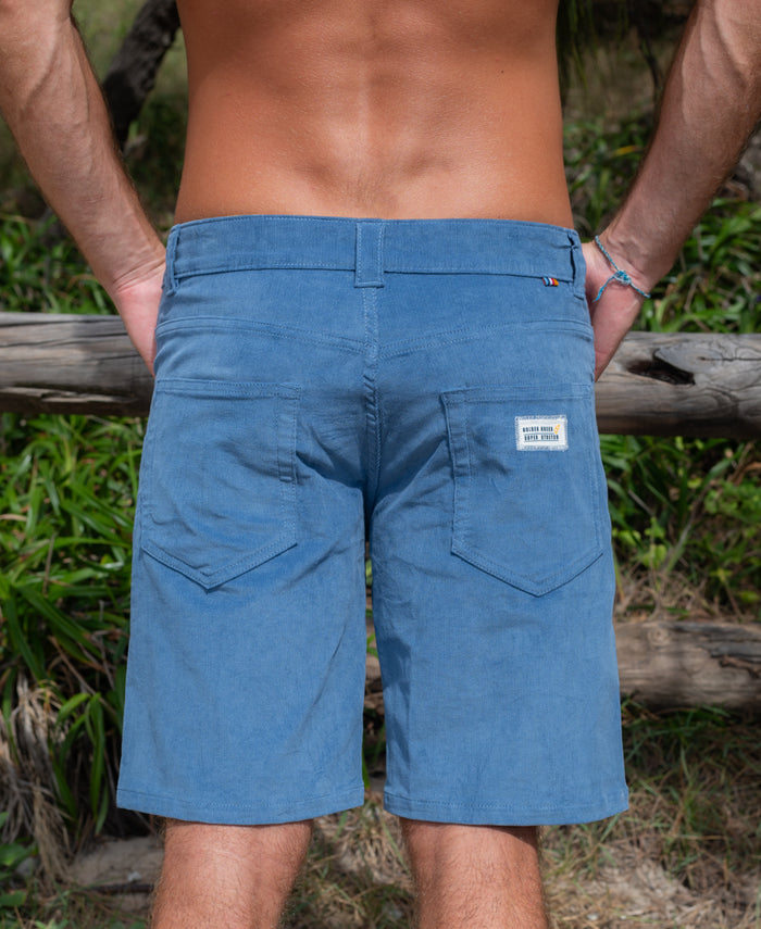 Hercules Cord Short | Blue Mist | Golden Breed